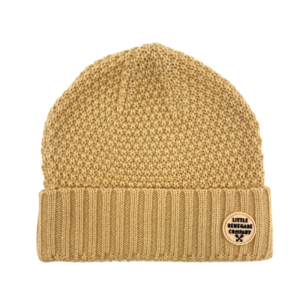 Lennox Beanie – Lightweight Knit in Caramel Neutral Colours 3 sizes ...