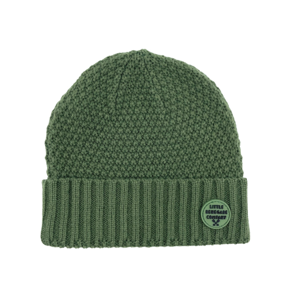 Lennox Beanie – Lightweight Knit in Olive 3 Sizes to suit whole Family ...