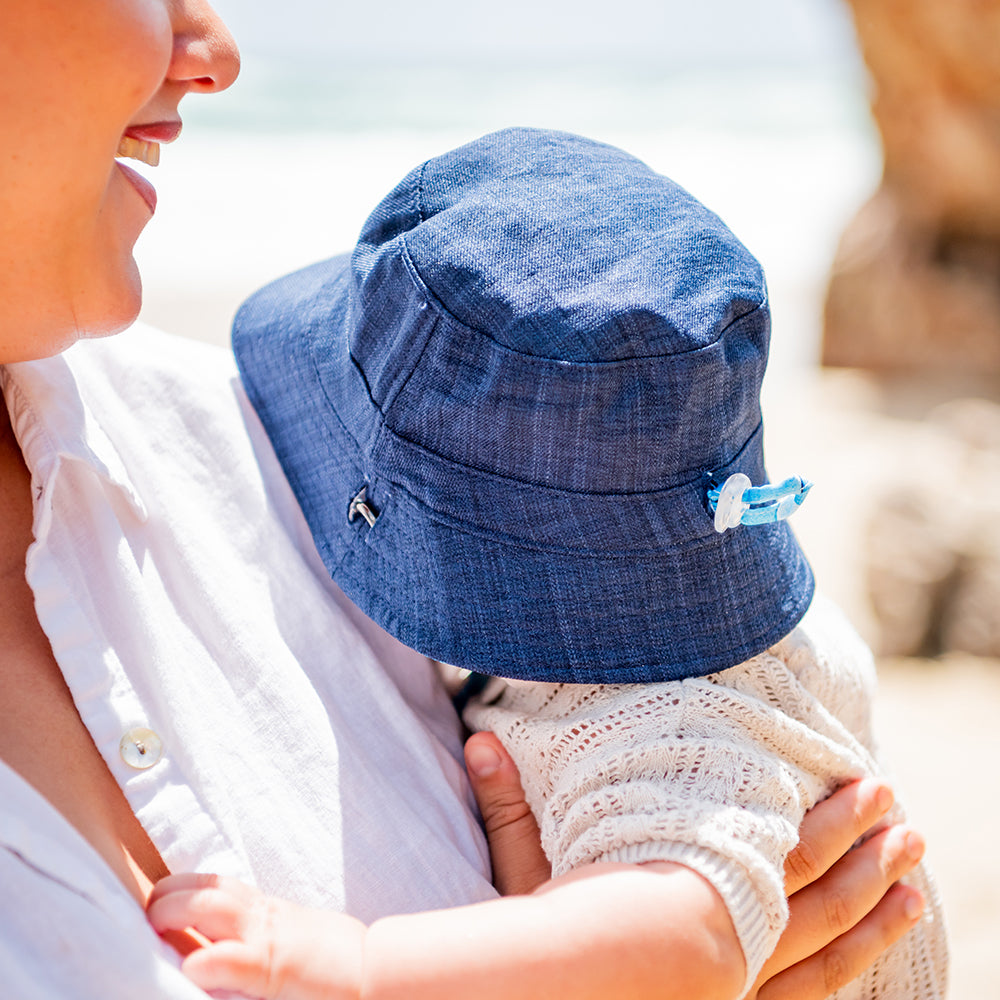 PACIFIC REVERSIBLE BUCKET HAT - 4 Sizes – Little Renegade Company